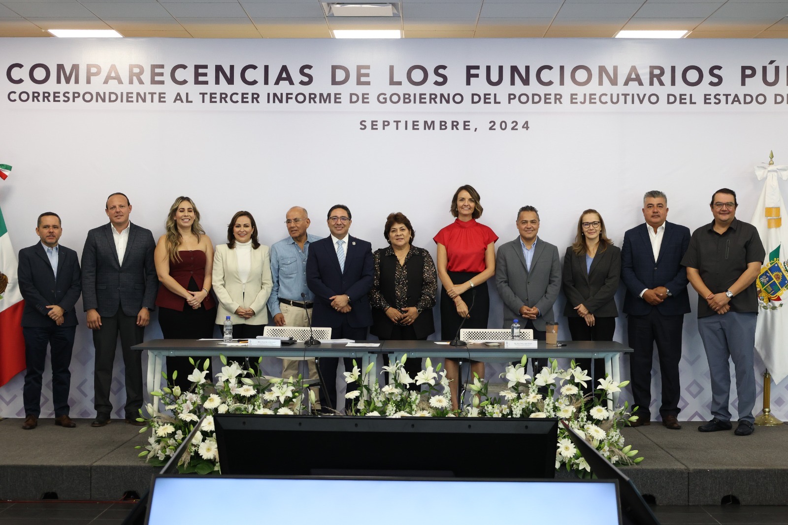 Diputados recibieron al contralor del estado, Óscar García González, con motivo de la Glosa del ...